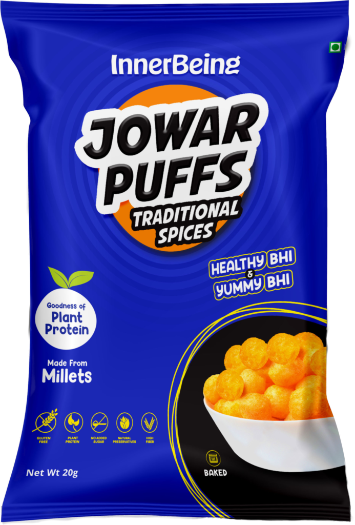 Jowar Puffs by InnerBeing - Smart Food