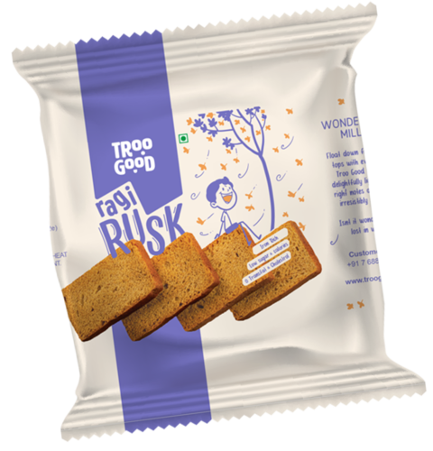 Ragi Rusk by Troo Good, MforMillet - Smart Food