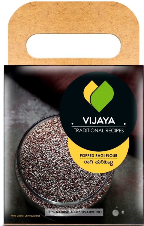 Ragi Popped Flour by Vijaya Foods | Smart Food