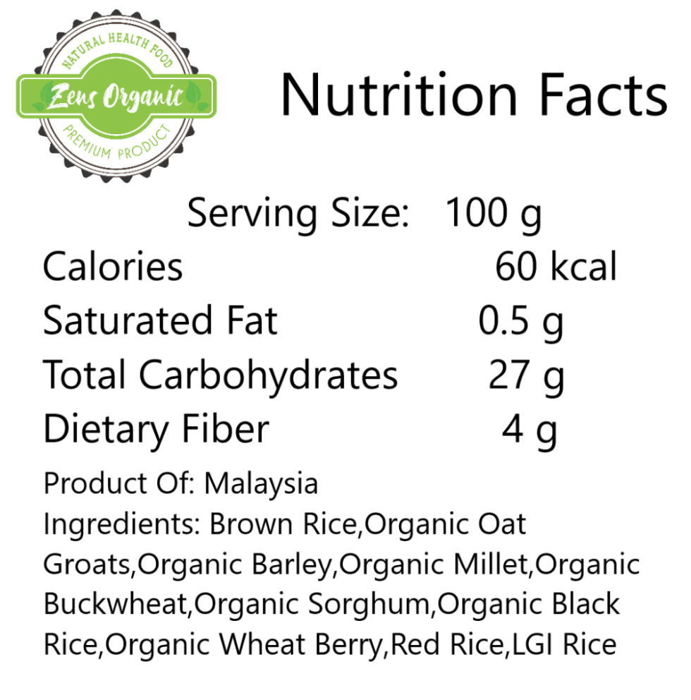 Ten Grain Rice by Zens Organic - Smart Food