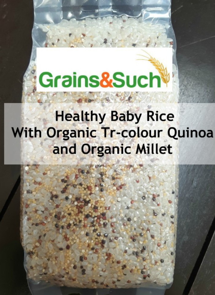 Healthy Baby Rice with Quinoa and Organic Millet by Grains&Such | Smart ...